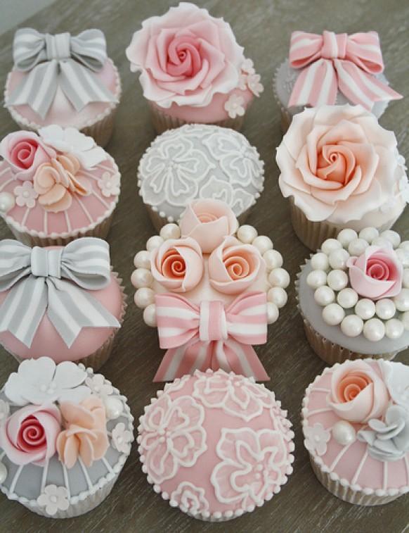 Vintage Wedding - Vintage Cupcakes #1987524 - Weddbook